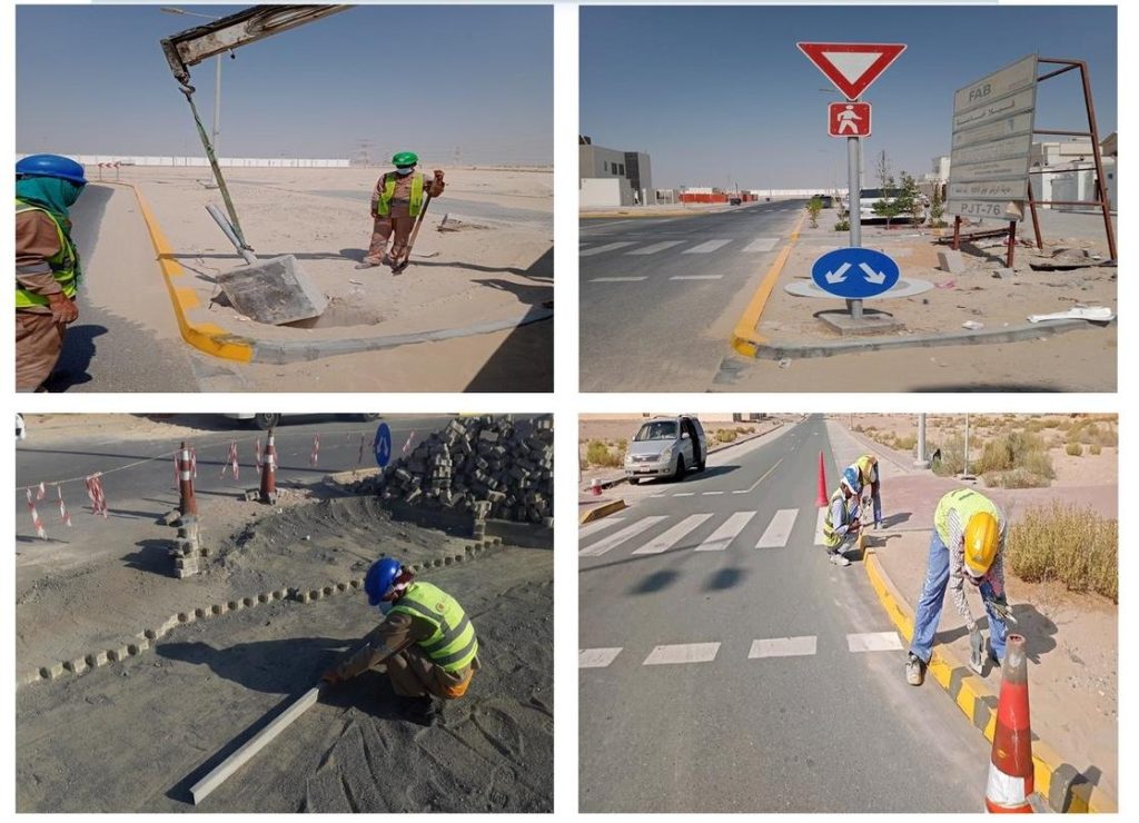 Curbstone and Interlock work : – Emdadat Global